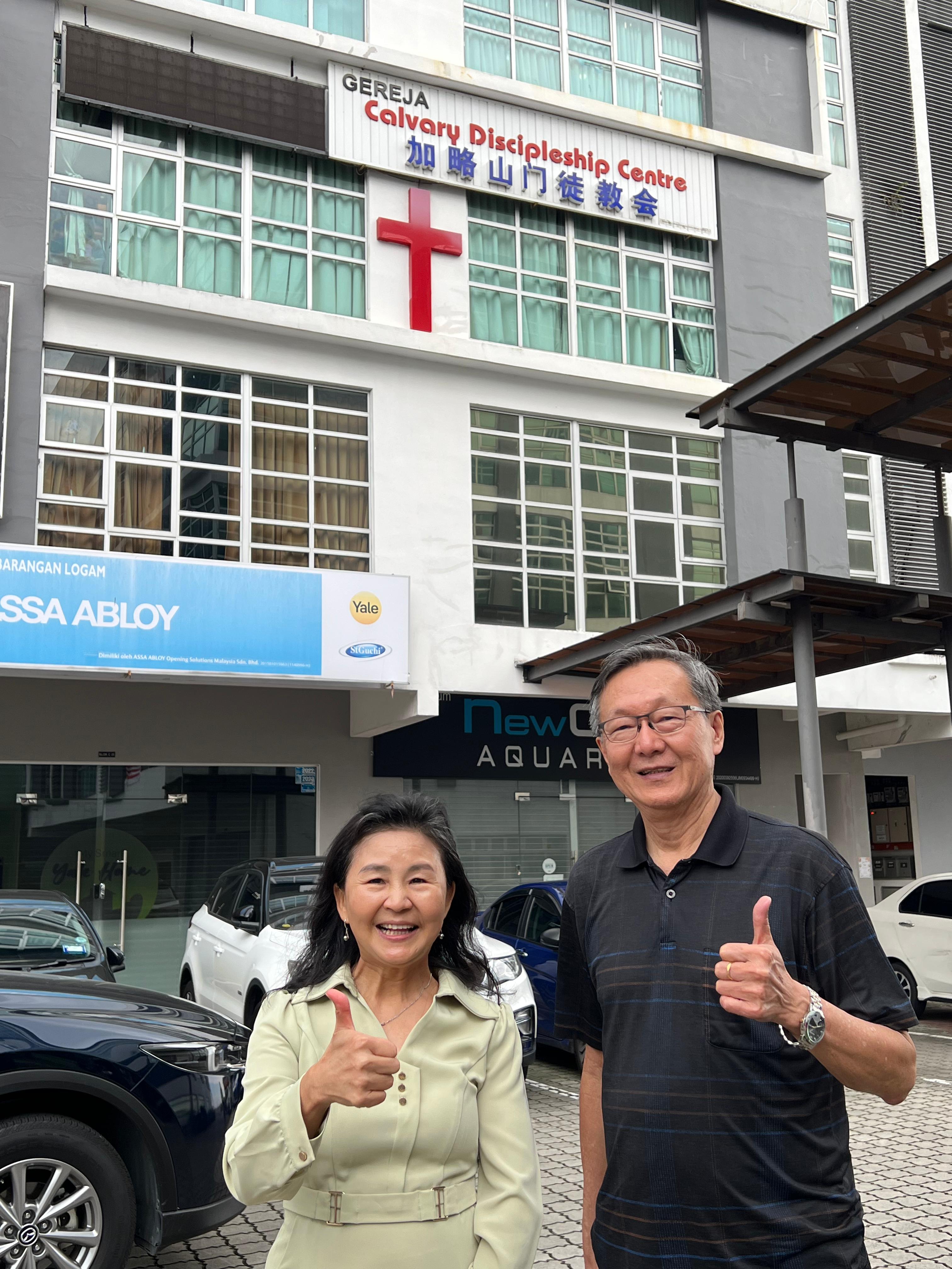 24-09-2025, GR had a very fruitful meeting with Rev Isaac Chan and Rev Pierre Lau of Calvary ...